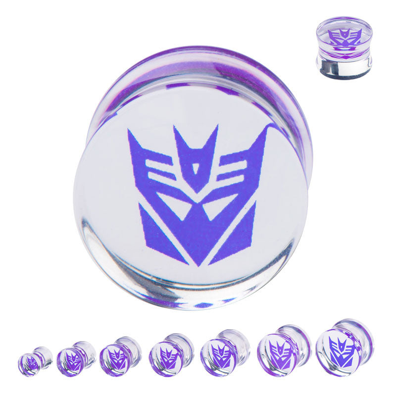 Transformers Decepticon Saddle Plugs – Stylin Online