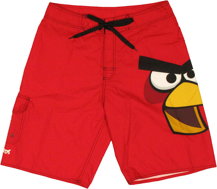 Angry Birds Red Face Shorts – Stylin Online
