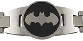Batman Logo Bracelet, Stainless Steel Batman Bracelet at Stylin Online