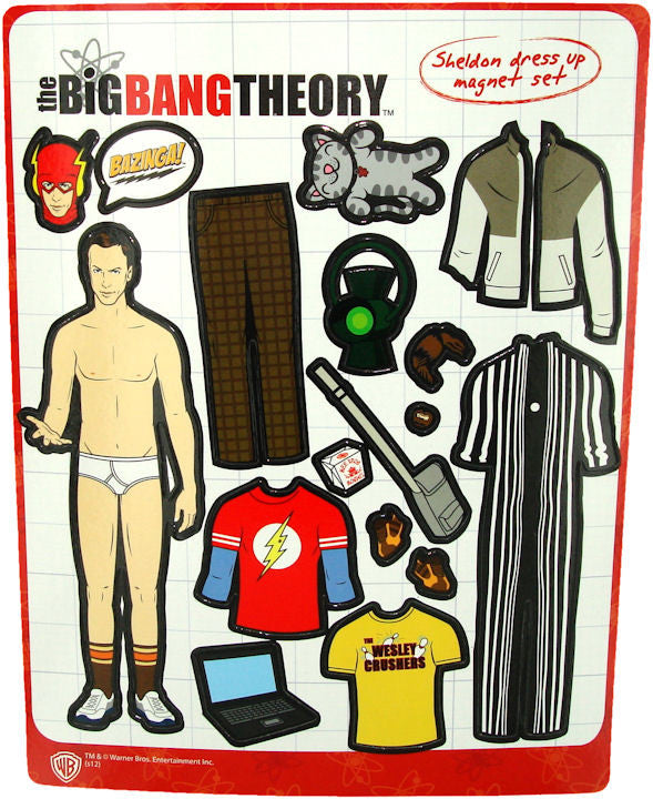 Big Bang Theory Sheldon Magnet Set – Stylin Online