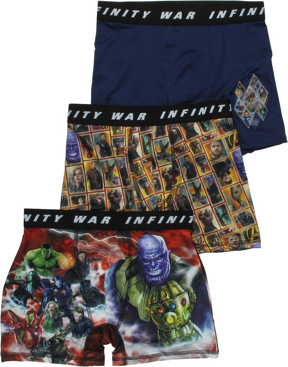 Avengers Infinity War 3 Pack Boys Boxer Briefs – Stylin Online
