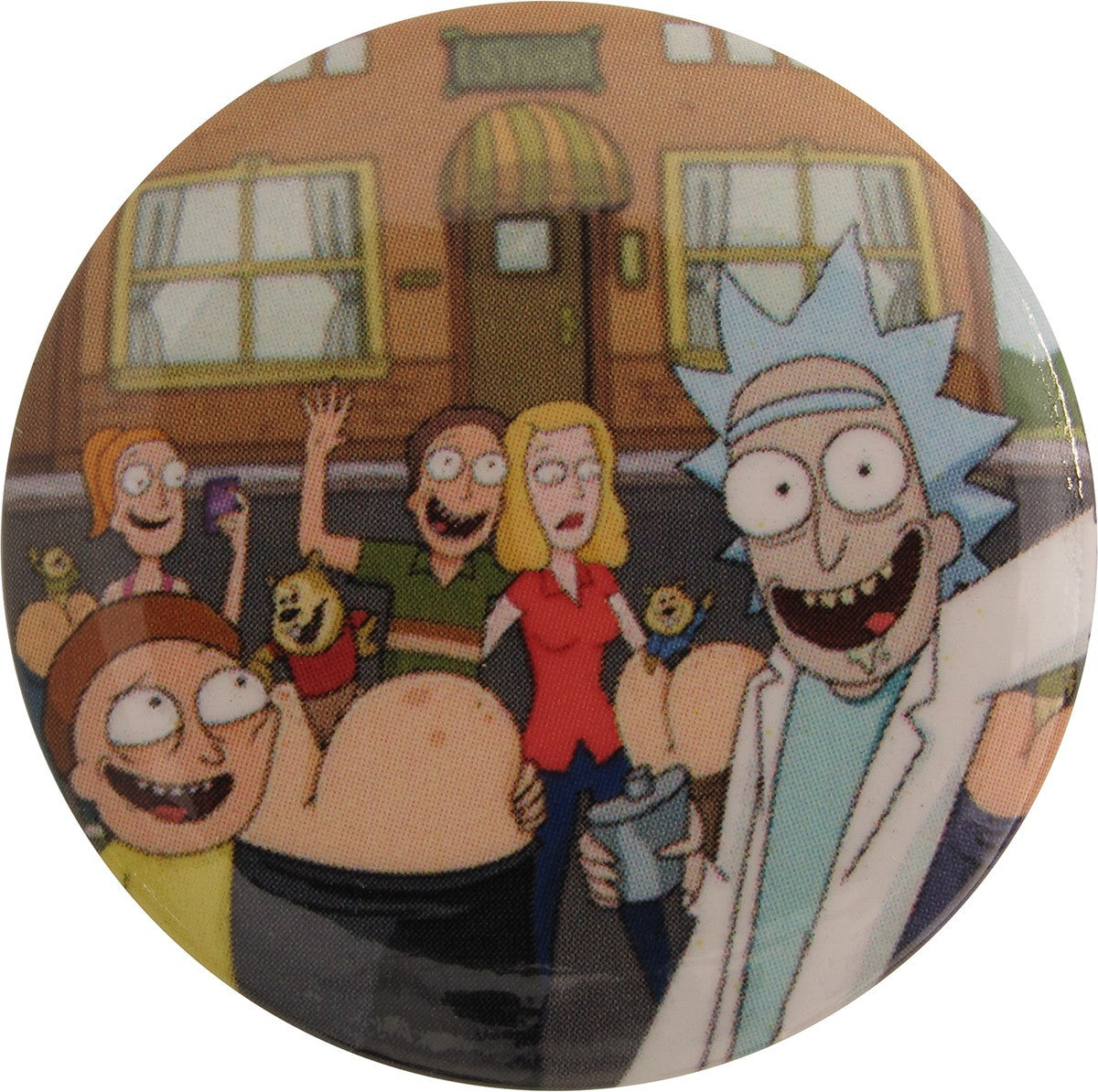 Rick and Morty Group Button – Stylin Online