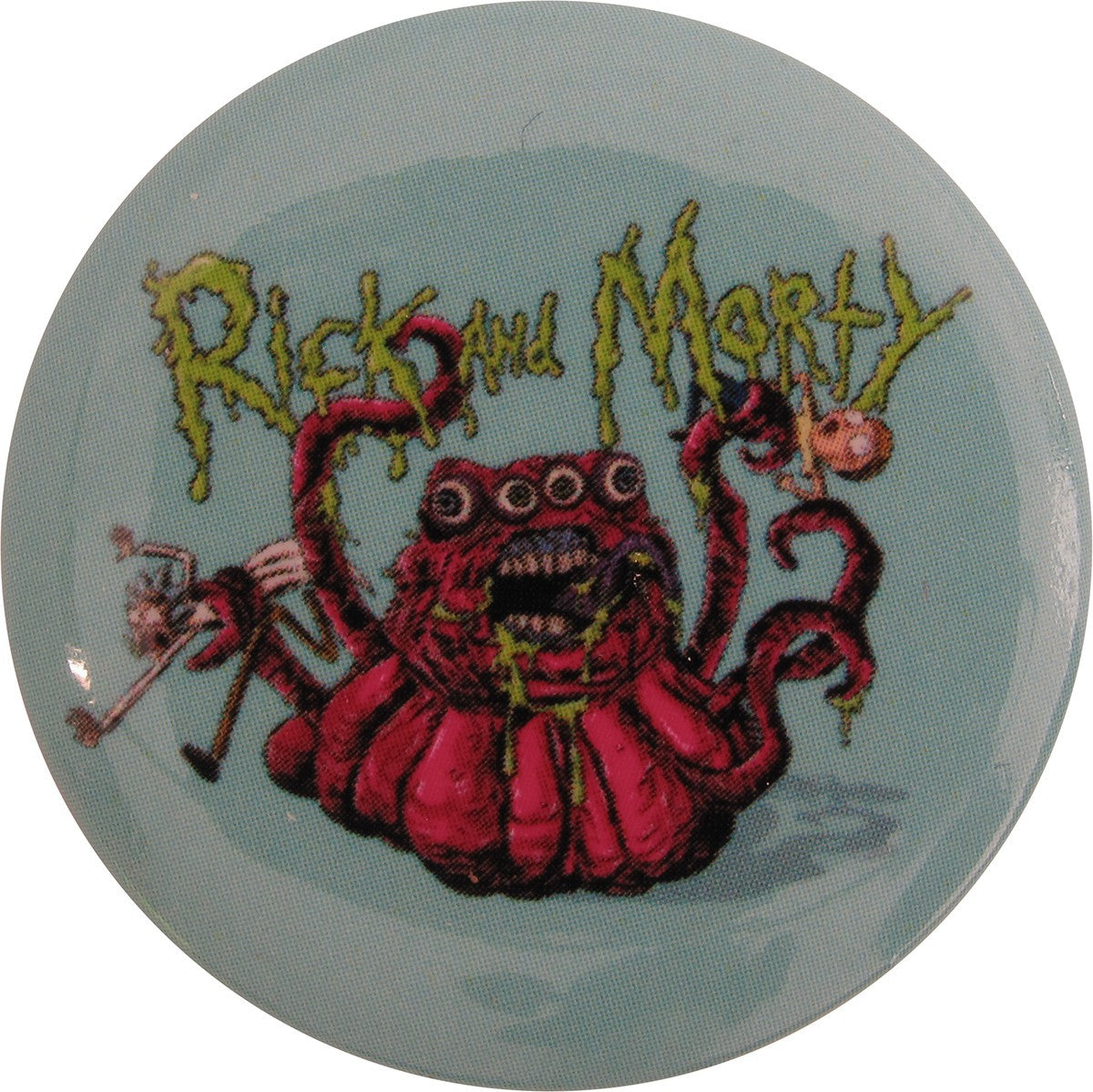 Rick and Morty Monster Slime Button – Stylin Online