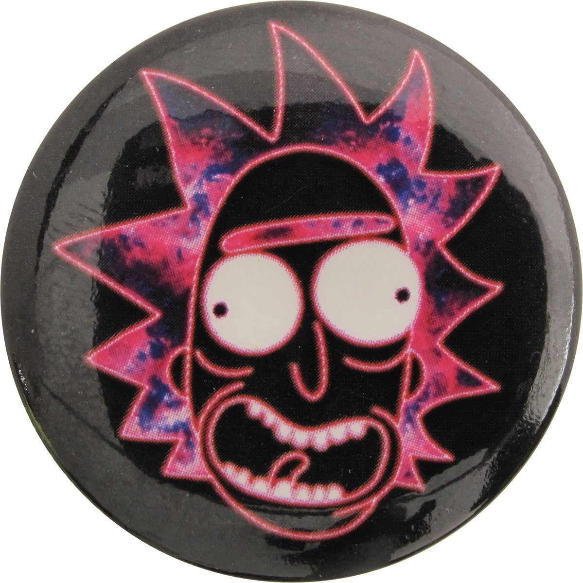 Rick and Morty Neon Rick Button – Stylin Online