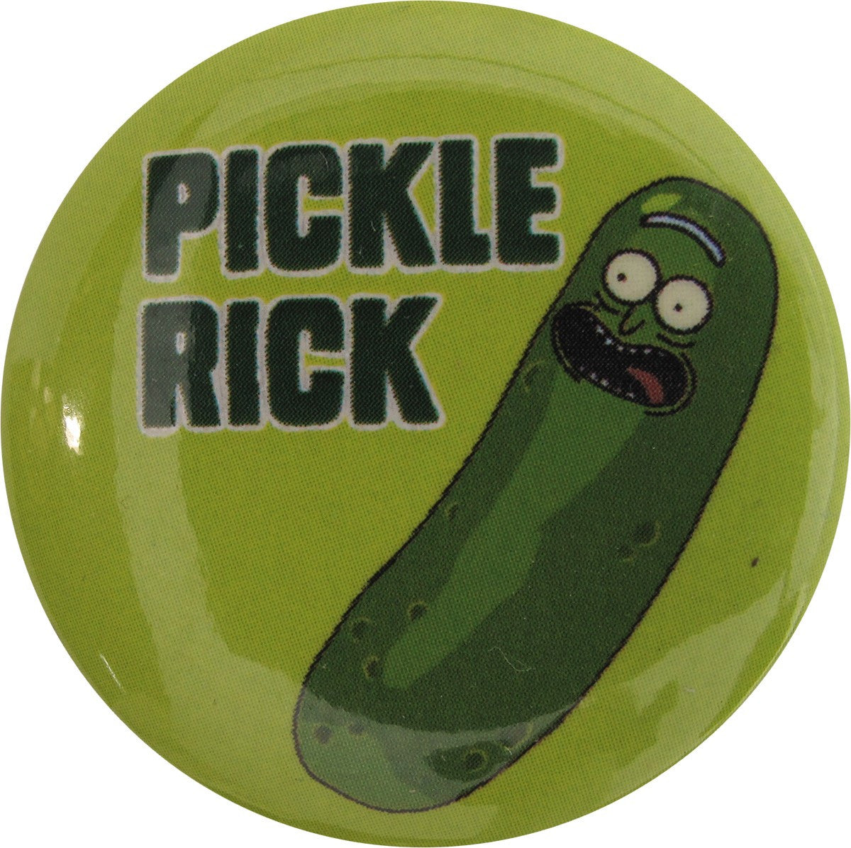 Rick and Morty Pickle Rick Button – Stylin Online