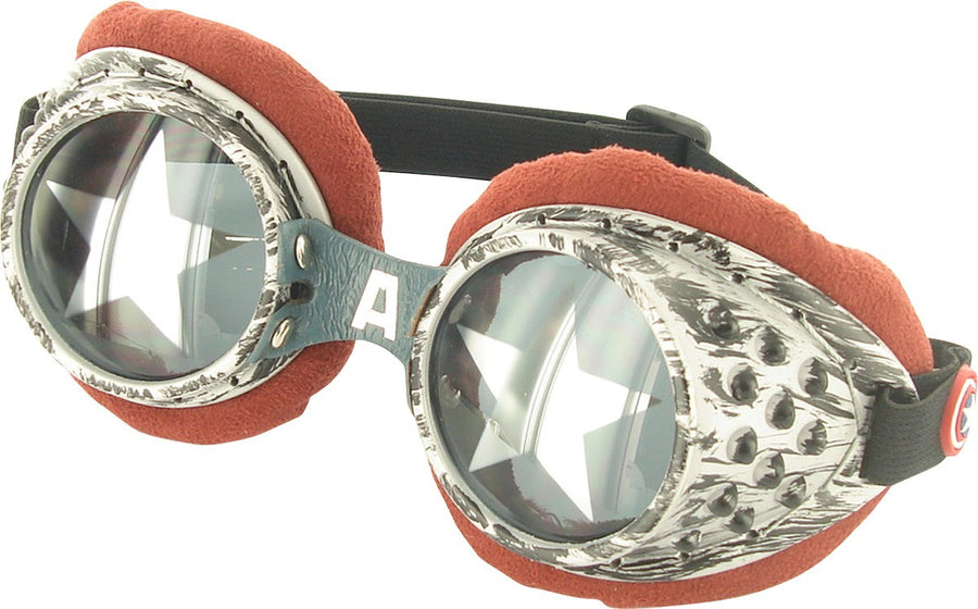 Captain America Silver Star Goggles – Stylin Online