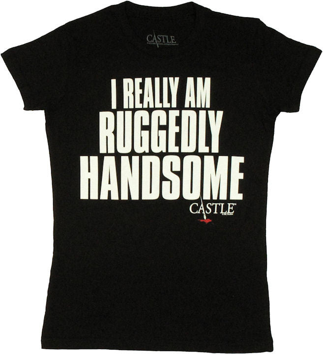 Castle Ruggedly Handsome Baby Tee – Stylin Online