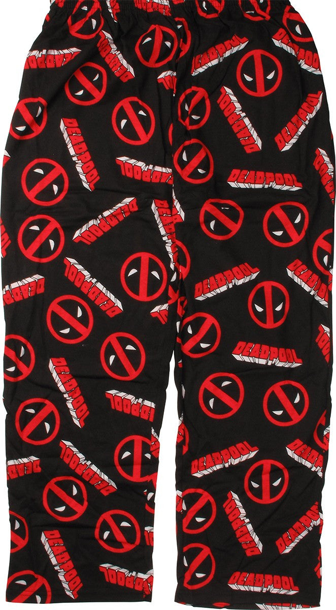Deadpool Logos All Over Pants – Stylin Online