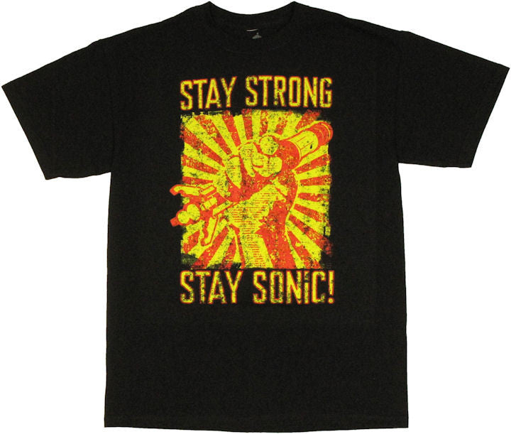 Doctor Who Stay Sonic T Shirt – Stylin Online