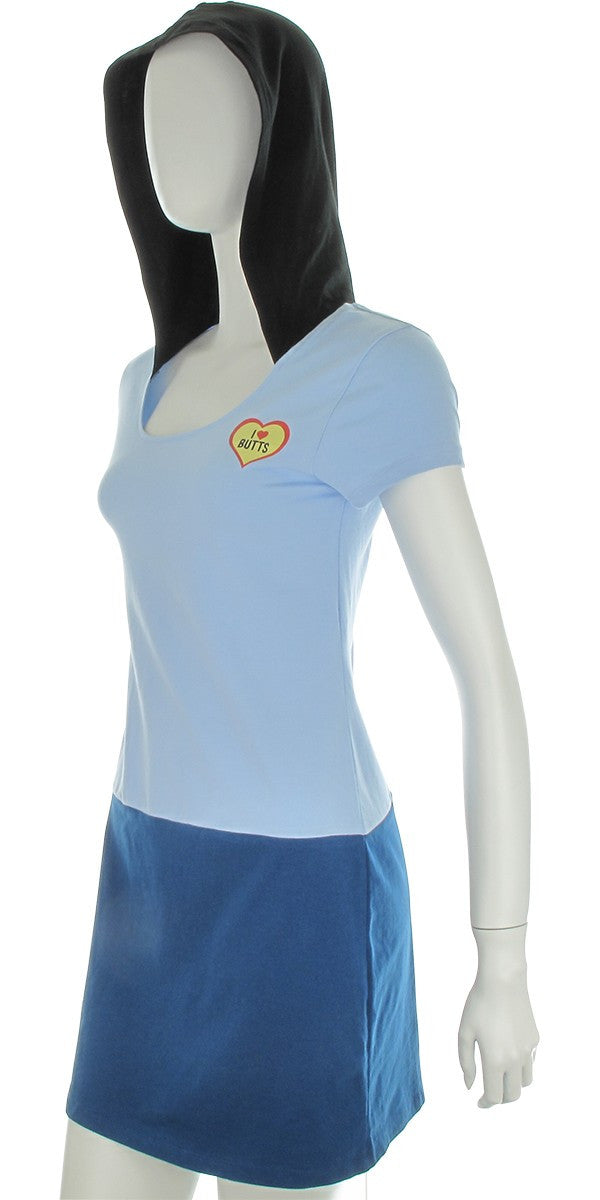 Bob's Burgers Tina I Love Butts Hooded Dress – Stylin Online