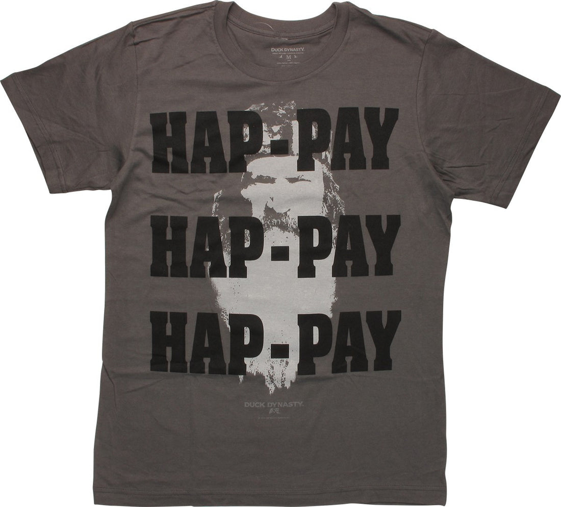 Duck Dynasty Hap-Pay Hap-Pay Hap-Pay T-Shirt – Stylin Online