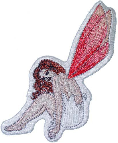 Fairy White Dress Patch – Stylin Online