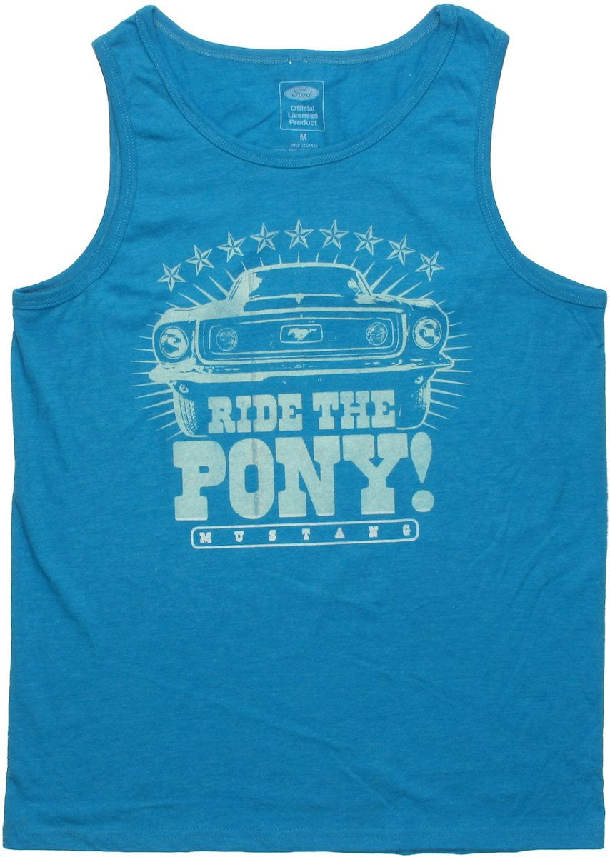 Ford Mustang Ride Pony Tank Top – Stylin Online
