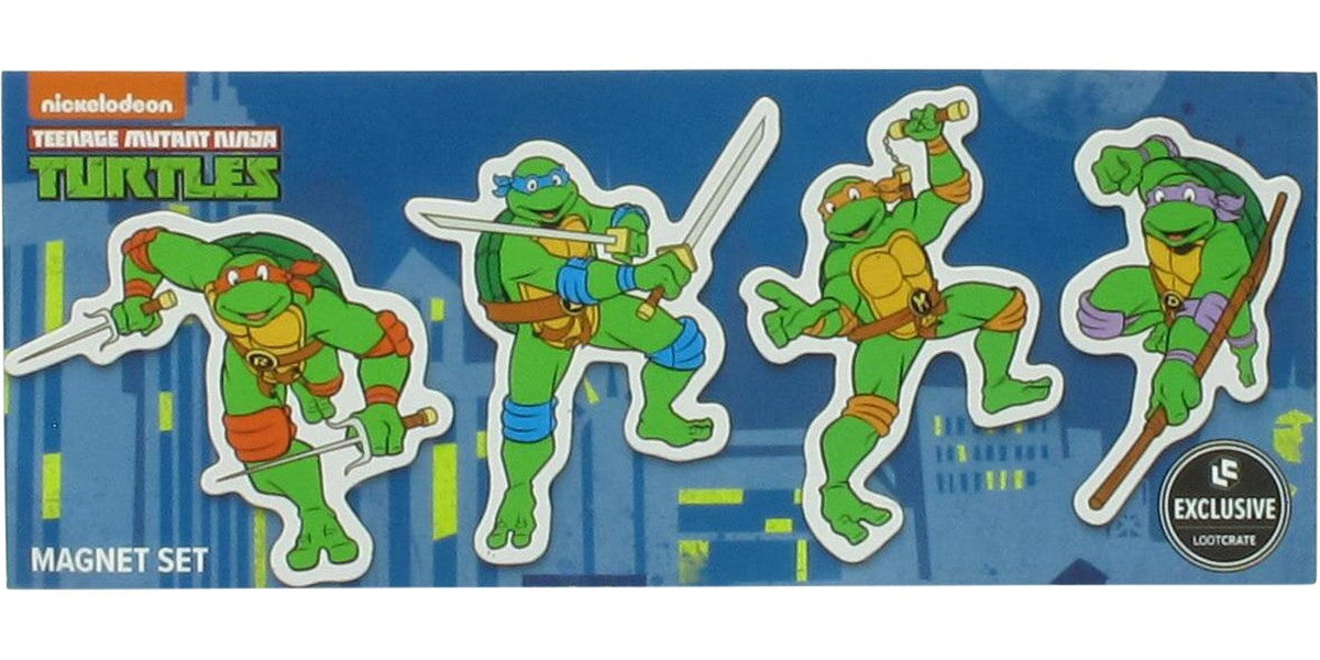Ninja Turtles Classic Turtles Magnet Set – Stylin Online