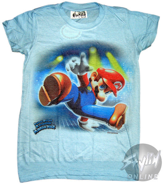 Mario Dance Revolution Baby Tee – Stylin Online