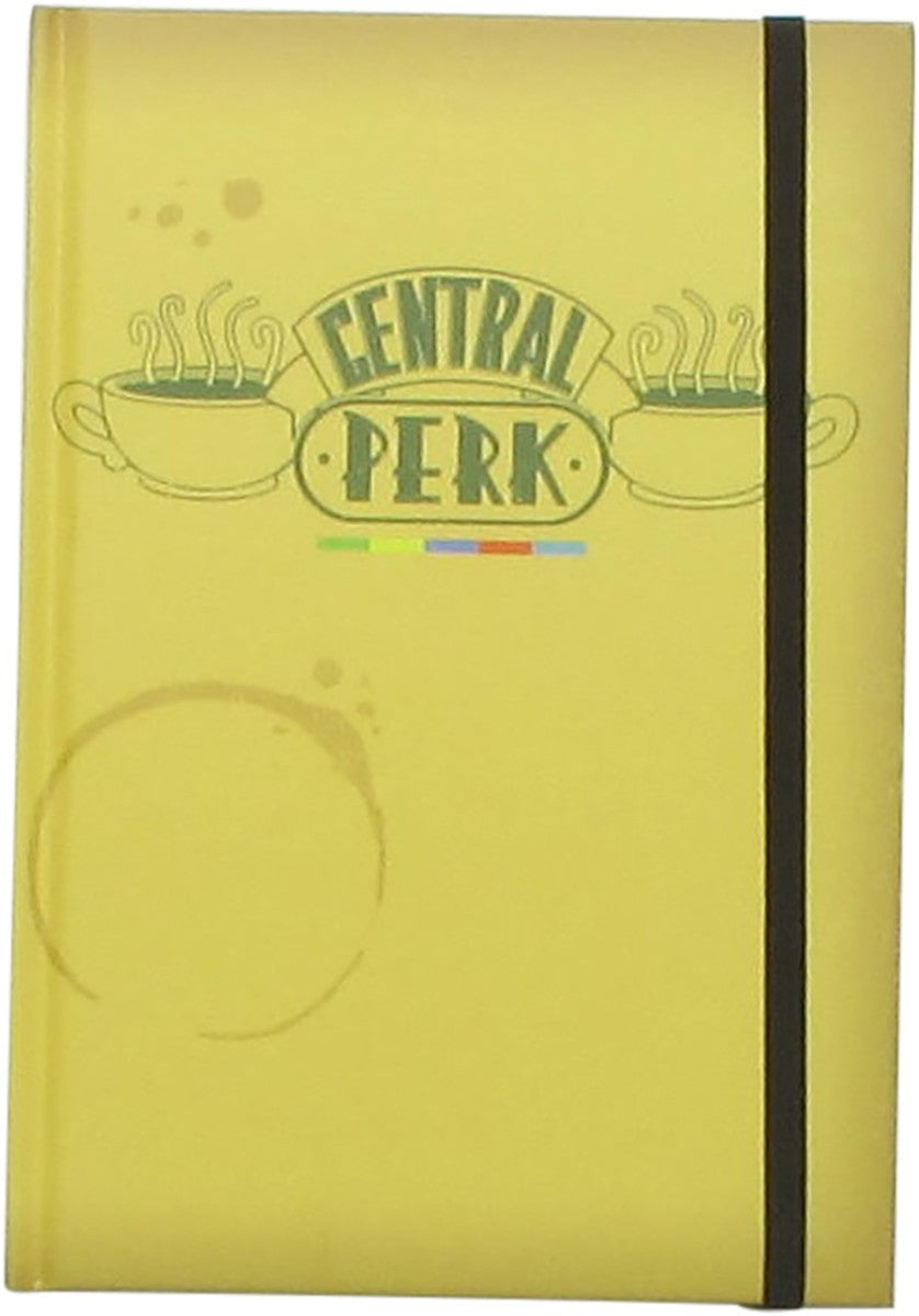 Friends Central Perk Outline Logo Yellow Journal – Stylin Online