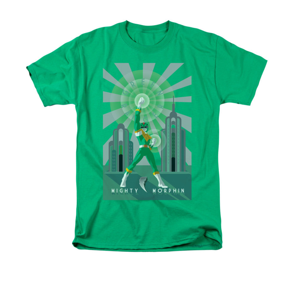 Power Rangers Green Ranger Deco T Shirt – Stylin Online