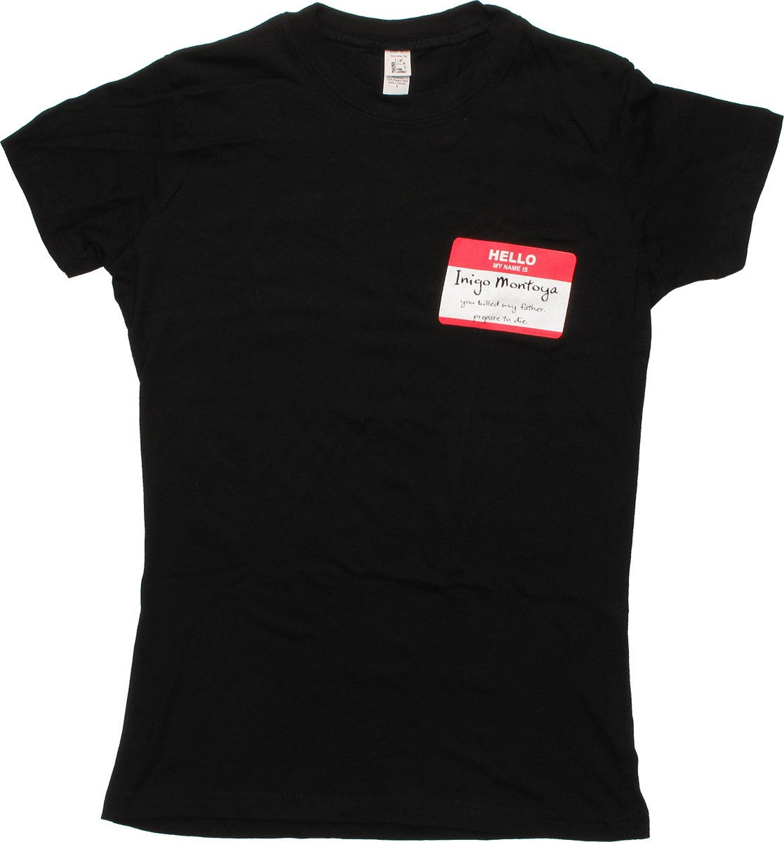 Princess Bride Name Badge Baby Tee – Stylin Online