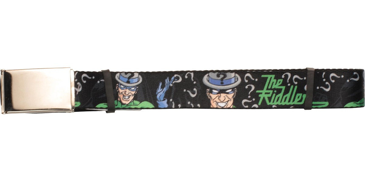 Riddler Question Marks Mesh Belt – Stylin Online