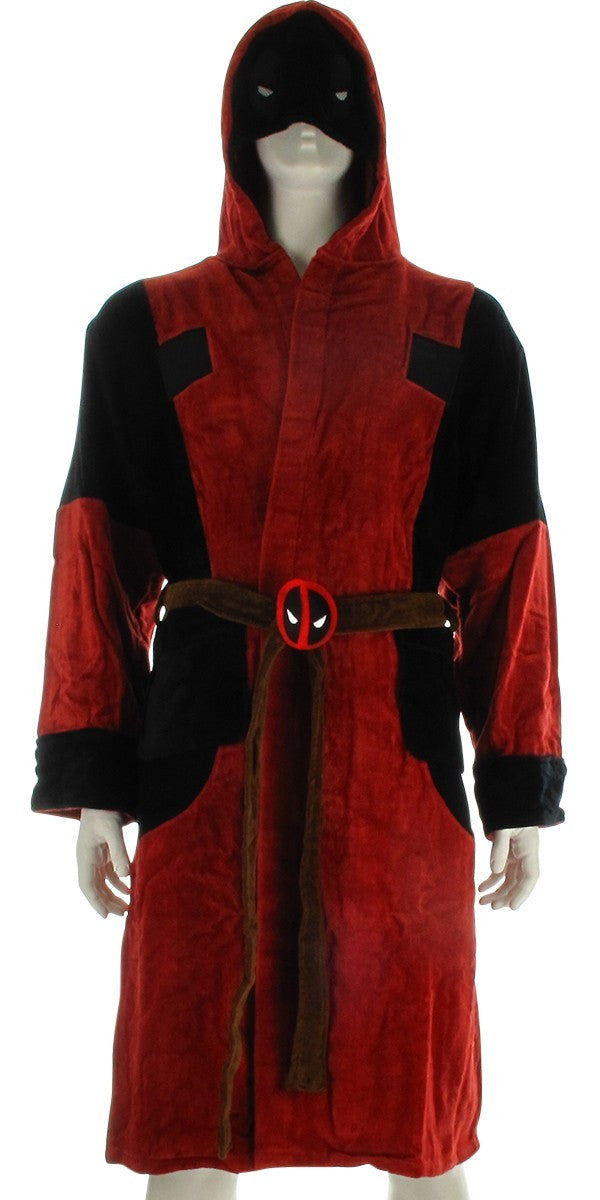 Deadpool Mesh Eye Hooded Costume Robe – Stylin Online