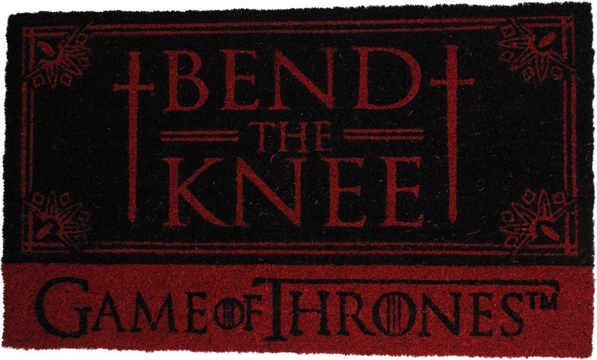 Game of Thrones Bend the Knee Doormat – Stylin Online
