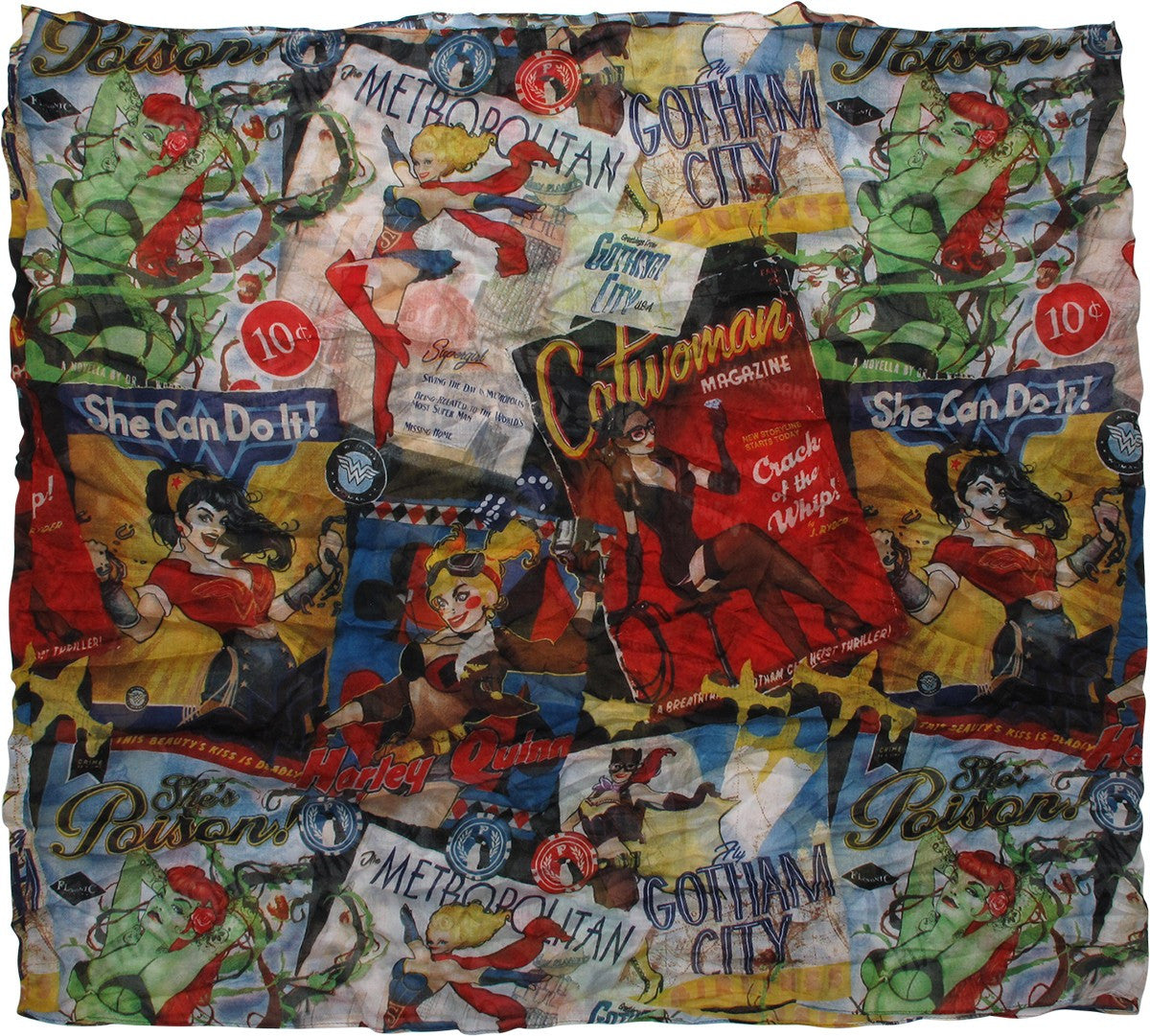 DC Women Bombshells Viscose Infinity Scarf – Stylin Online