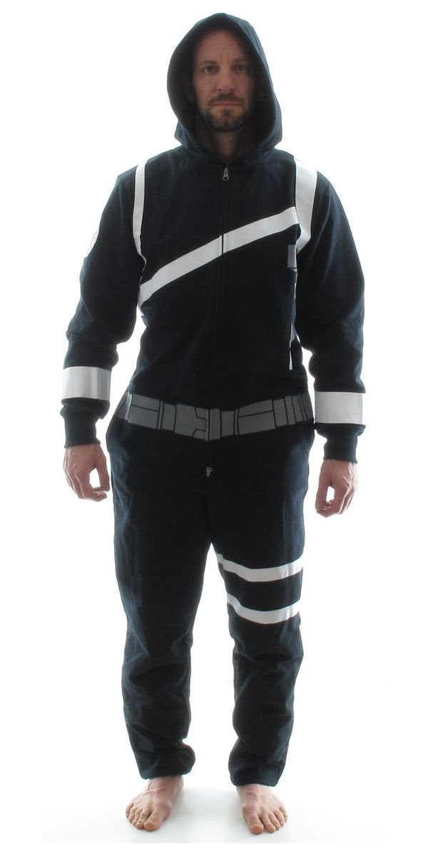 SHIELD Agent Costume Hooded Union Suit – Stylin Online