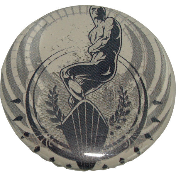 Silver Surfer Fancy Button – Stylin Online