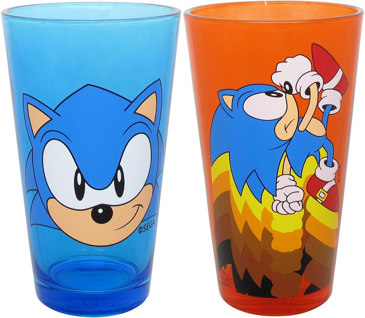 Sonic the Hedgehog Classic Pint Glass Set – Stylin Online