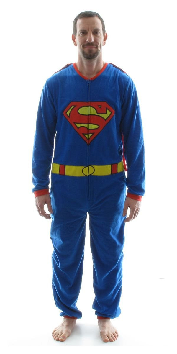 Superman Costume Cape Union Suit – Stylin Online