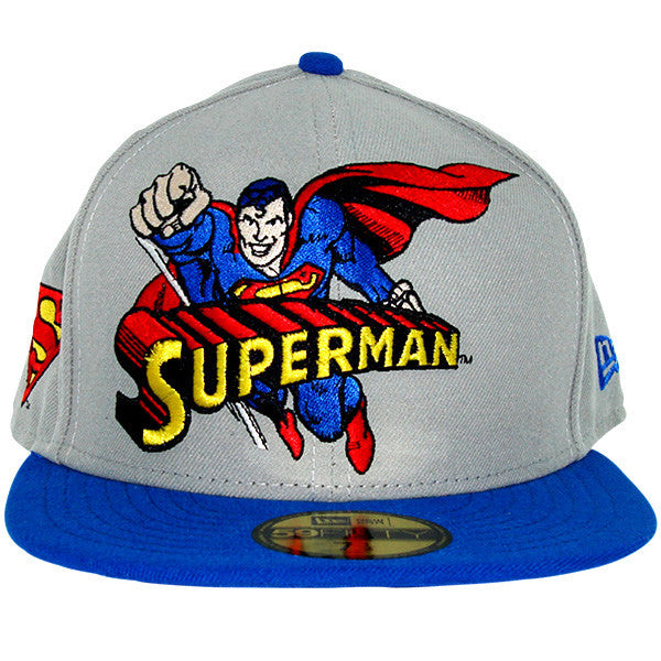 Superman Hero Logo 59FIFTY Hat – Stylin Online