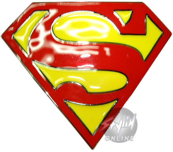 Superman Logo Large Buckle – Stylin Online