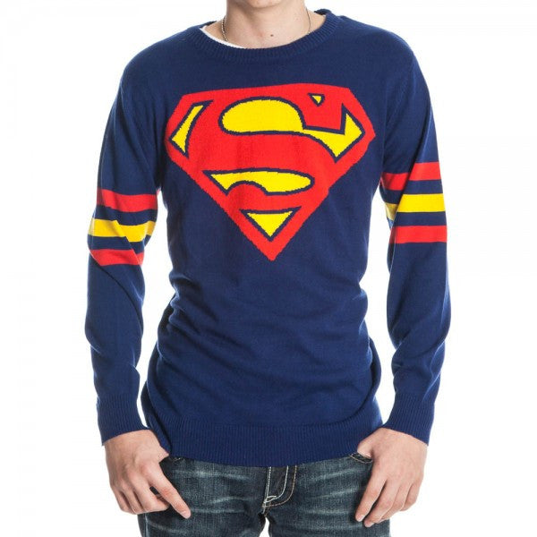 Superman Logo Sweater – Stylin Online