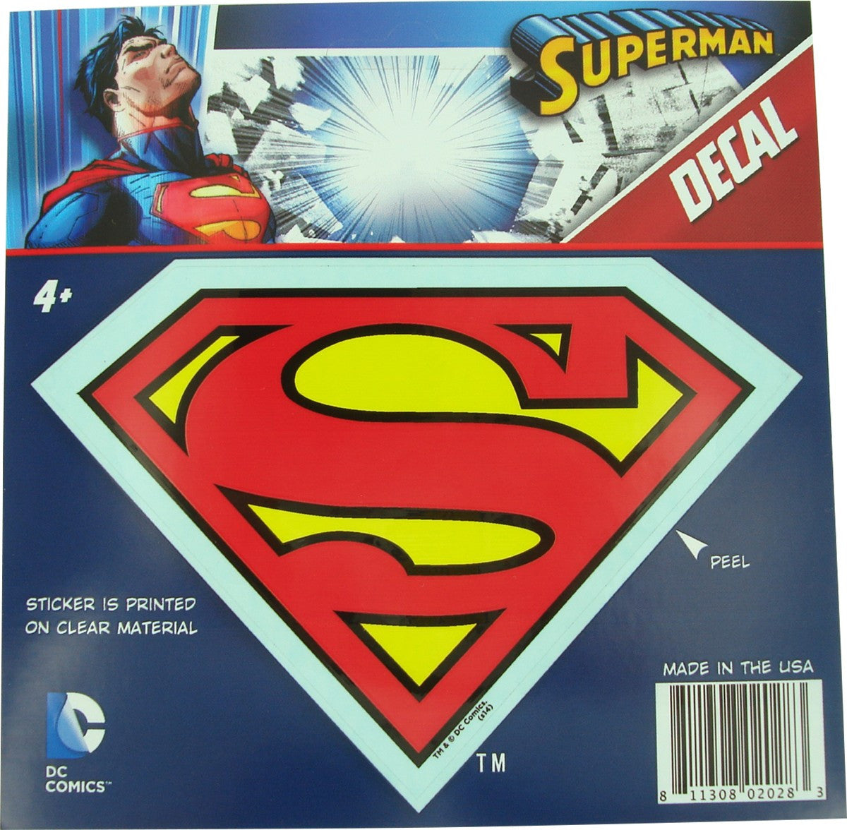 Superman Logo Vinyl Decal Sticker – Stylin Online