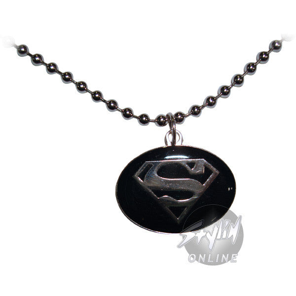 Superman Silver Necklace – Stylin Online