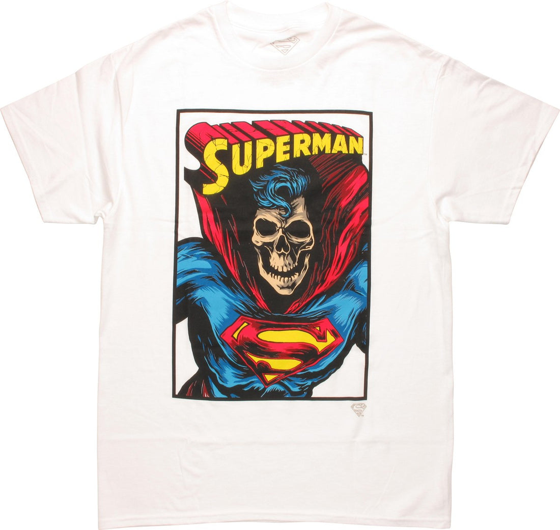 Superman Skull Face T-Shirt – Stylin Online