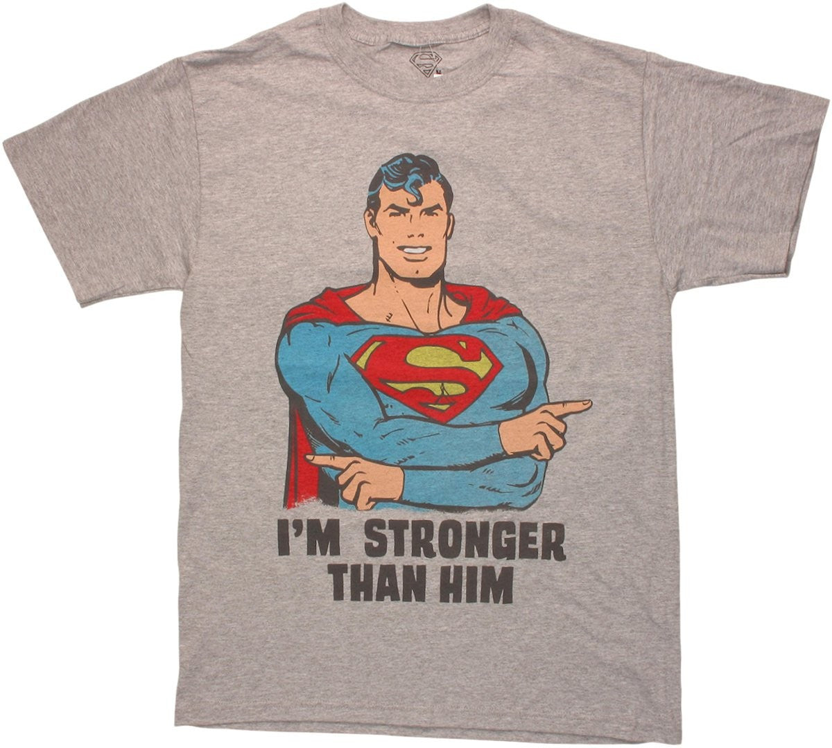 Superman Stronger Than Him T Shirt – Stylin Online