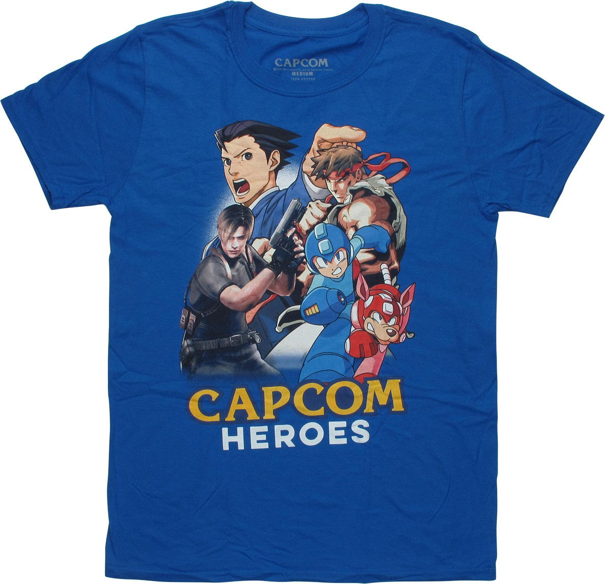 Capcom Heroes Gaming Cartoonmash T-Shirt – Stylin Online