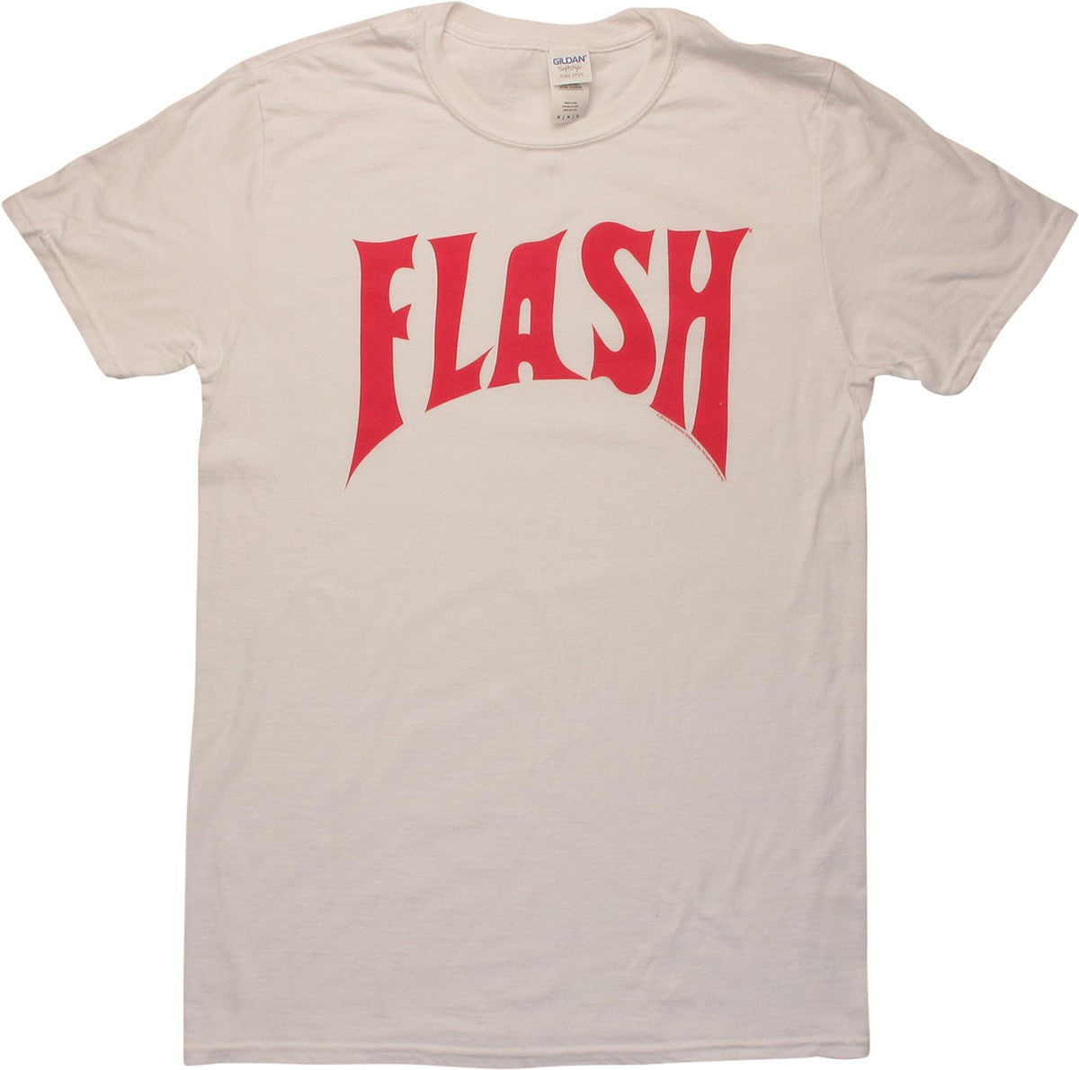 Flash Gordon Flash Logo White T-Shirt – Stylin Online