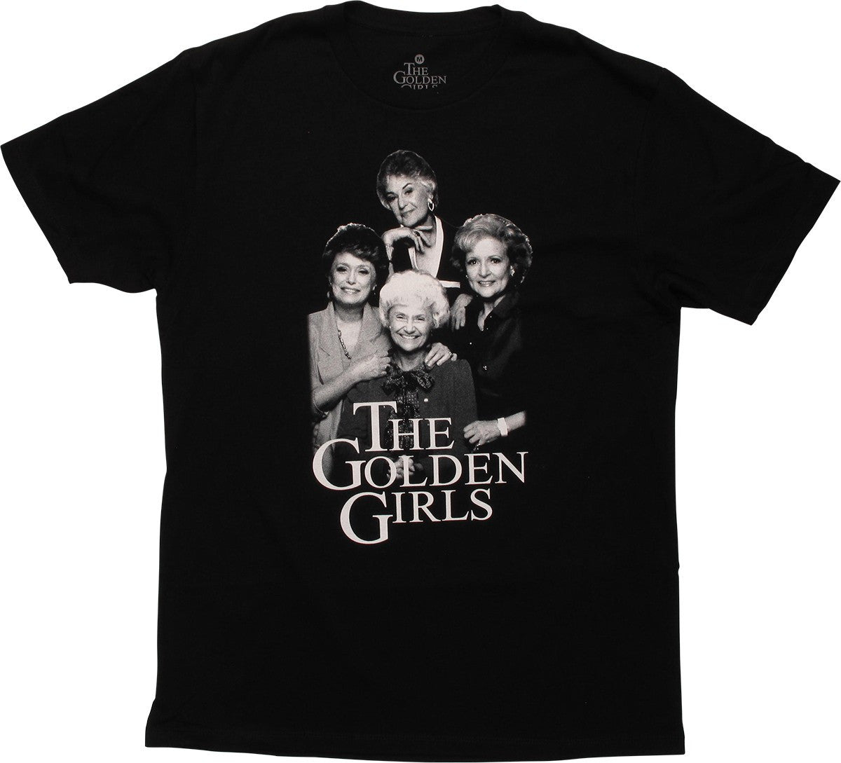 Golden Girls Cast Black and White T-Shirt – Stylin Online