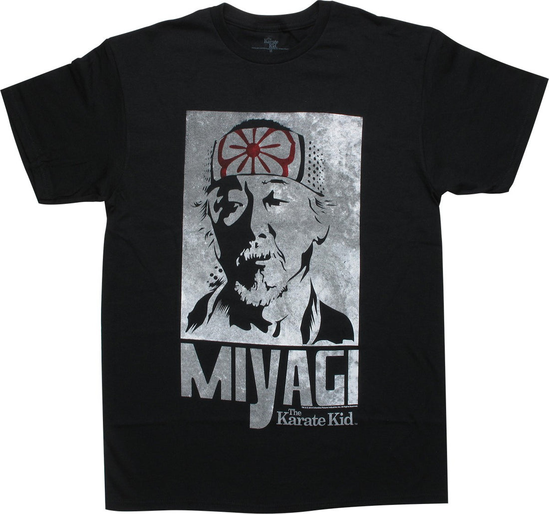 Karate Kid Mr. Miyagi Portrait T-Shirt – Stylin Online