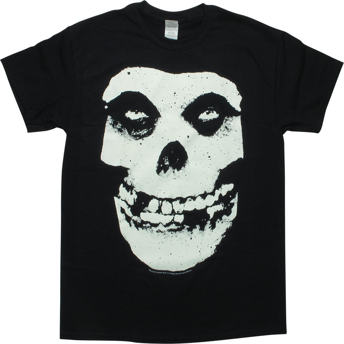 Misfits Fiend Logo Glow in the Dark Black T-Shirt – Stylin Online