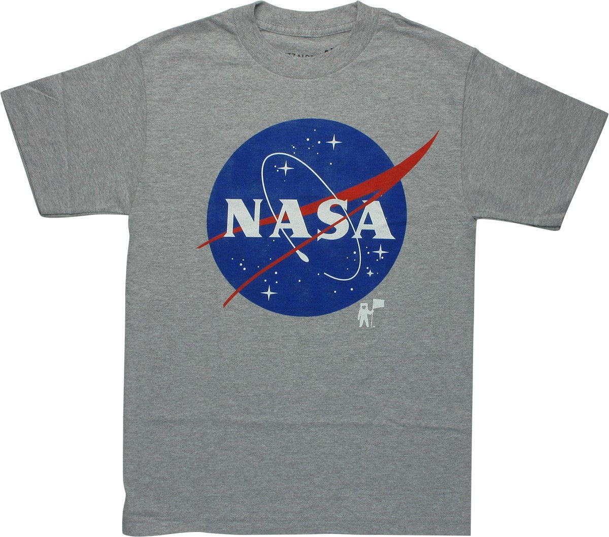 NASA Classic Logo Gray Heather T-Shirt – Stylin Online