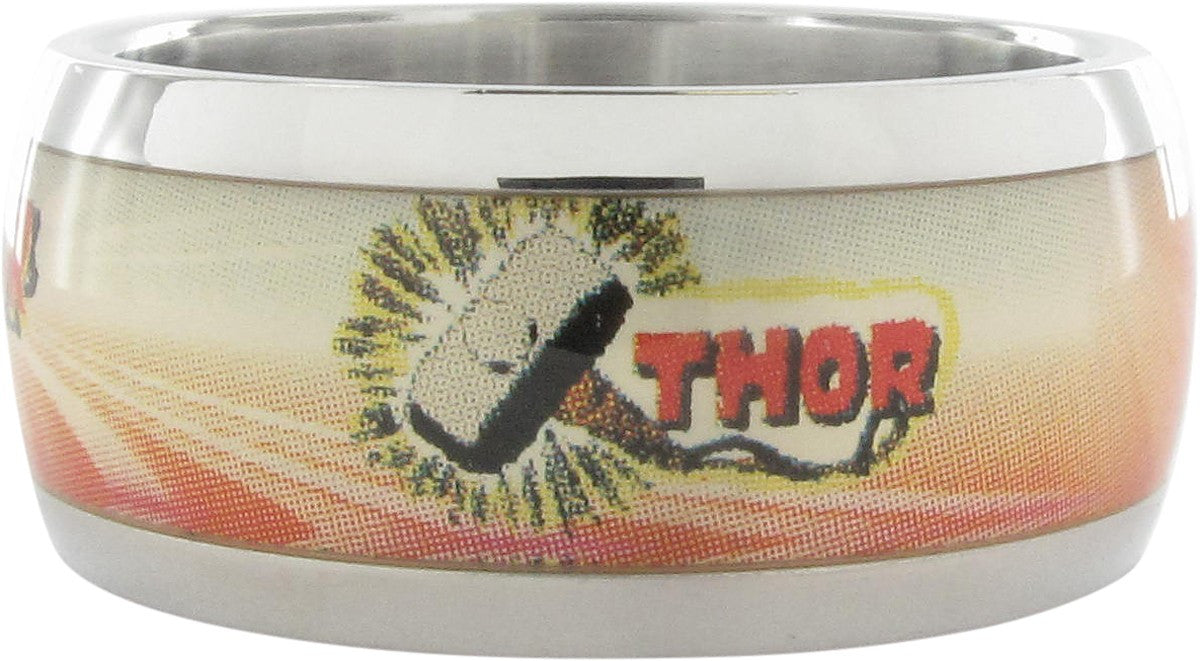 Thor Flying Poses Hammer Ring – Stylin Online