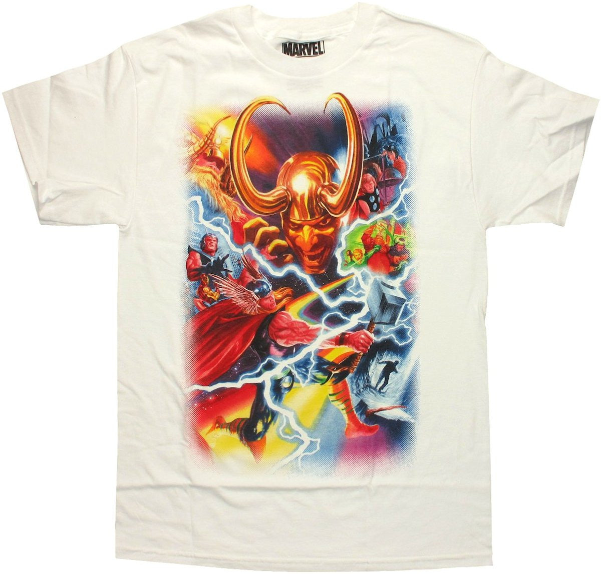 Thor Marvel 75th Special Edition Alex Ross T Shirt – Stylin Online