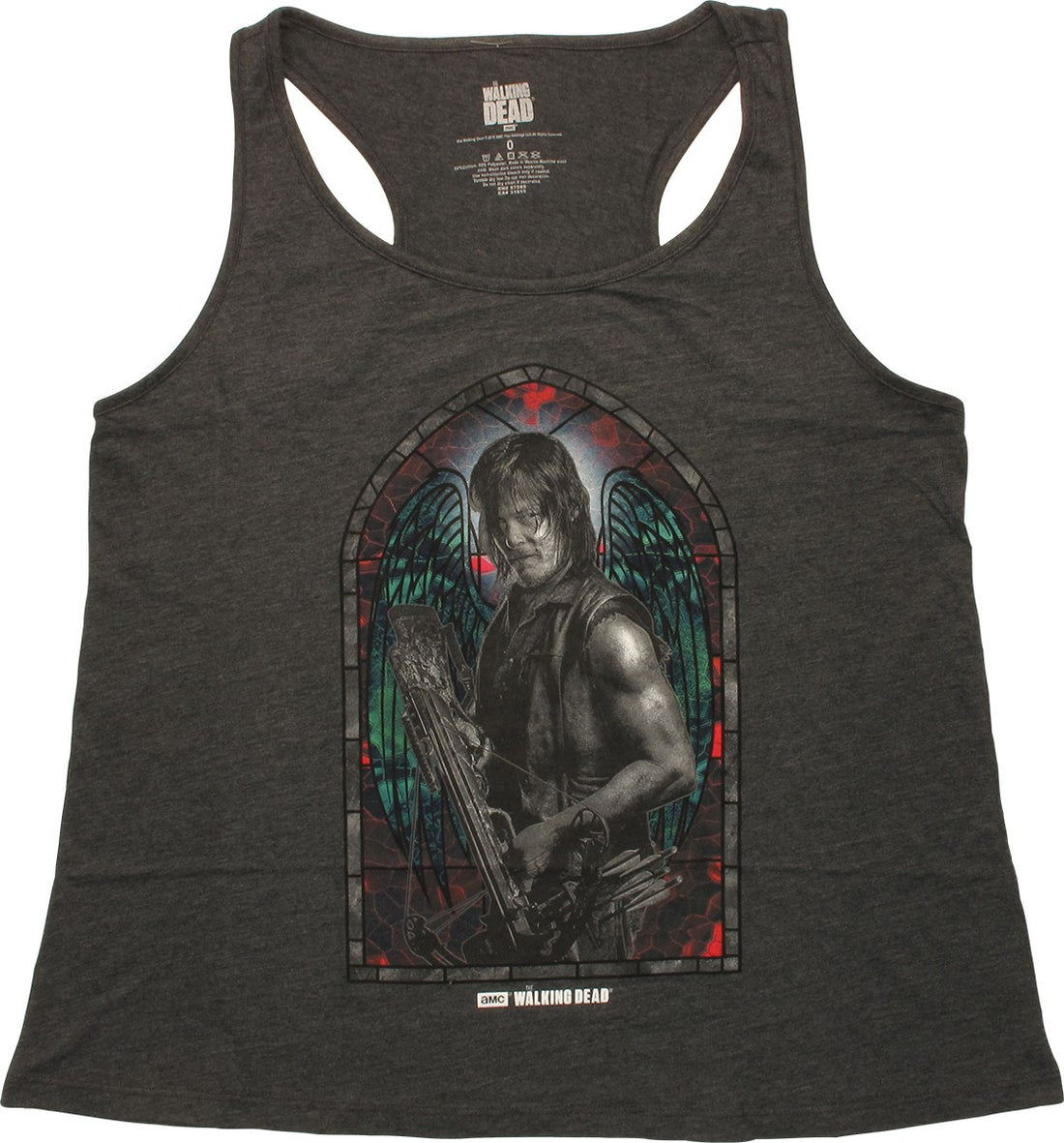 Walking Dead Stained Glass Daryl Ladies Tank Top – Stylin Online