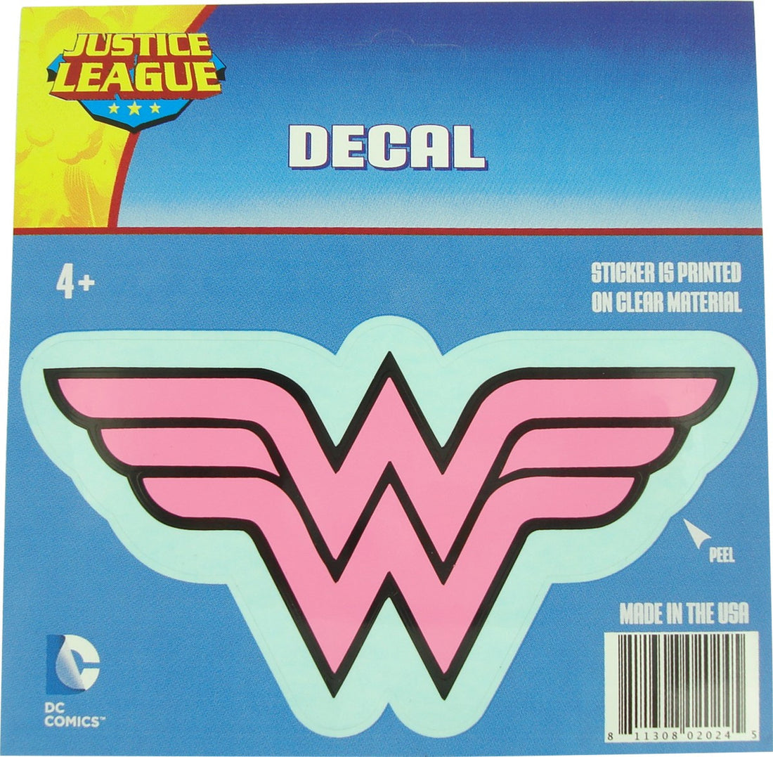 Wonder Woman Pink Logo Vinyl Decal Sticker – Stylin Online